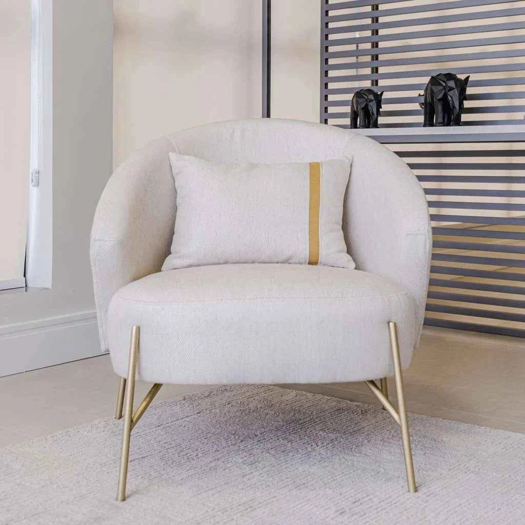 Poltrona Safira Base Metal - Attua Design Moveis de Alto Padrão – Attua ...